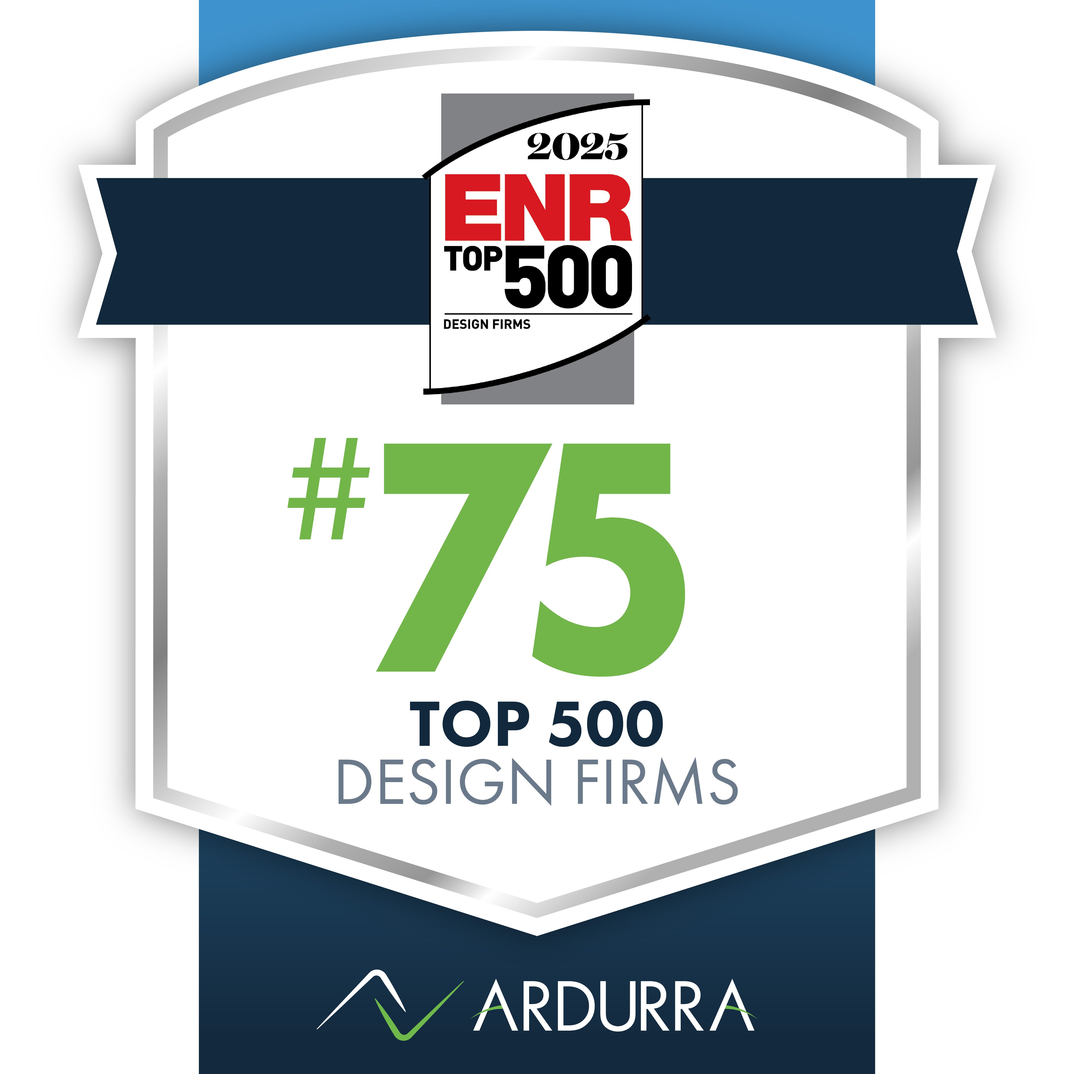 Ardurra Reaches New Milestone in ENR's 2025 Top 500 Design Firms Rankings